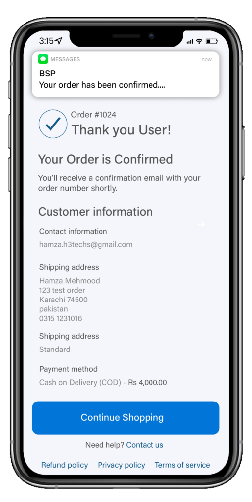 Branded SMS Pakistan - Masking SMS - Ecommerce Order Verification SMS ...