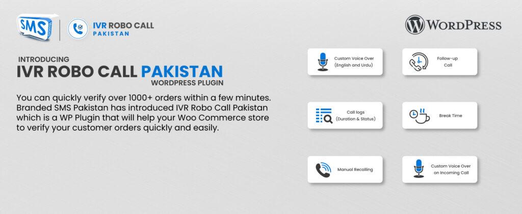 IVR Robo Call Pakistan WP Plugin - Branded SMS Pakistan